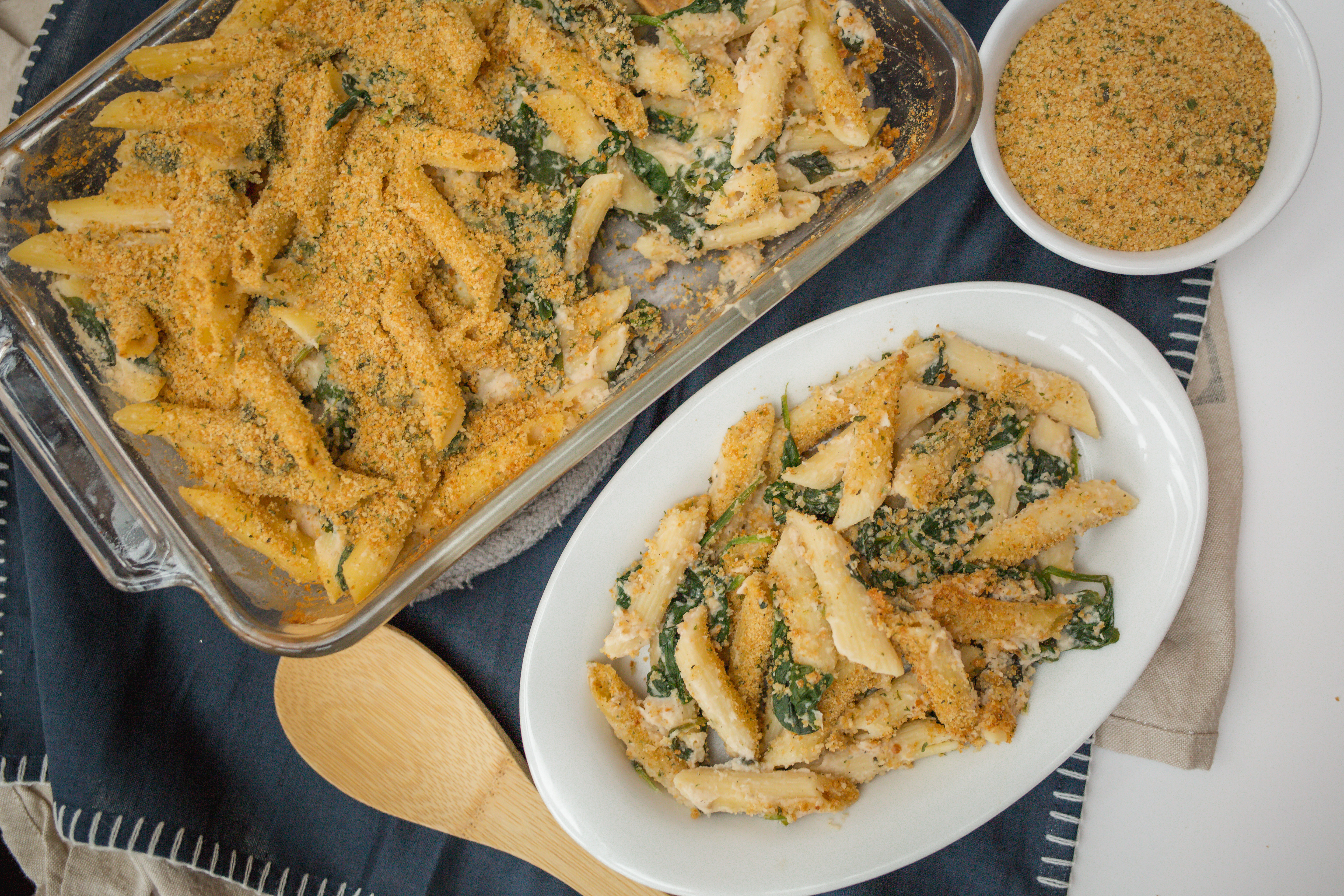 World's Best Penne Florentine