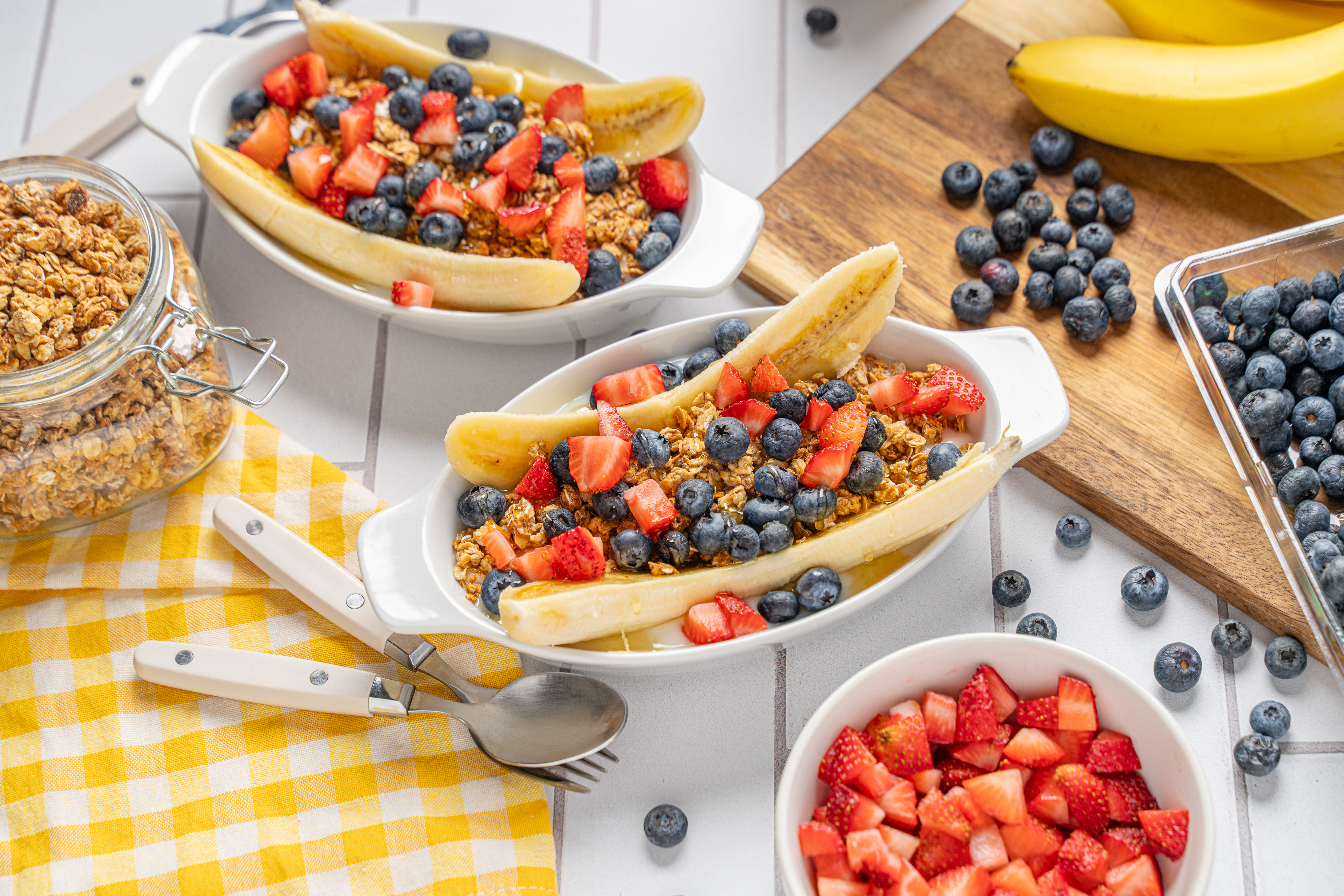 Breakfast Banana Split