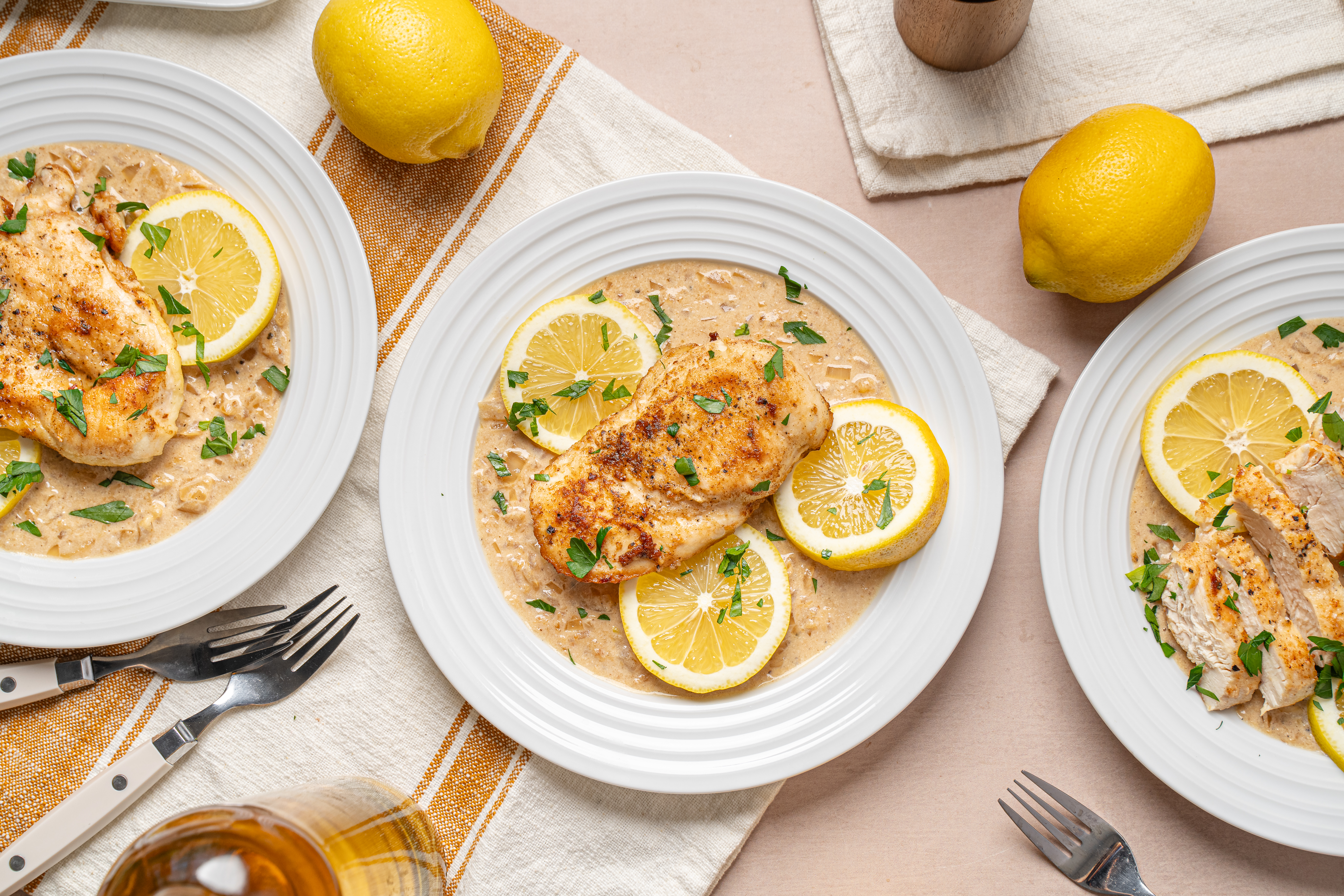 Easy Lemon Parmesan Chicken
