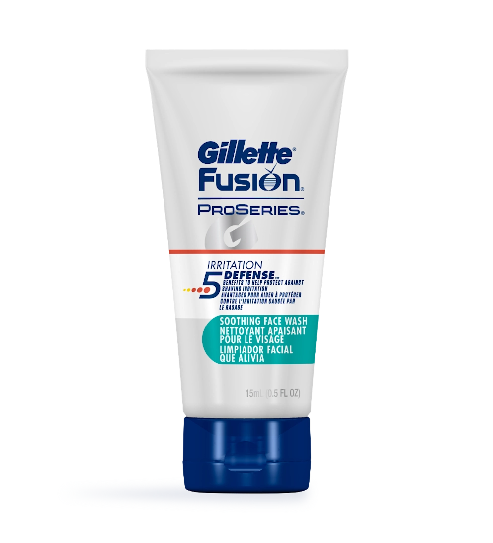 Gillette Fusion ProSeries Irritation Defense Soothing Face Wash
