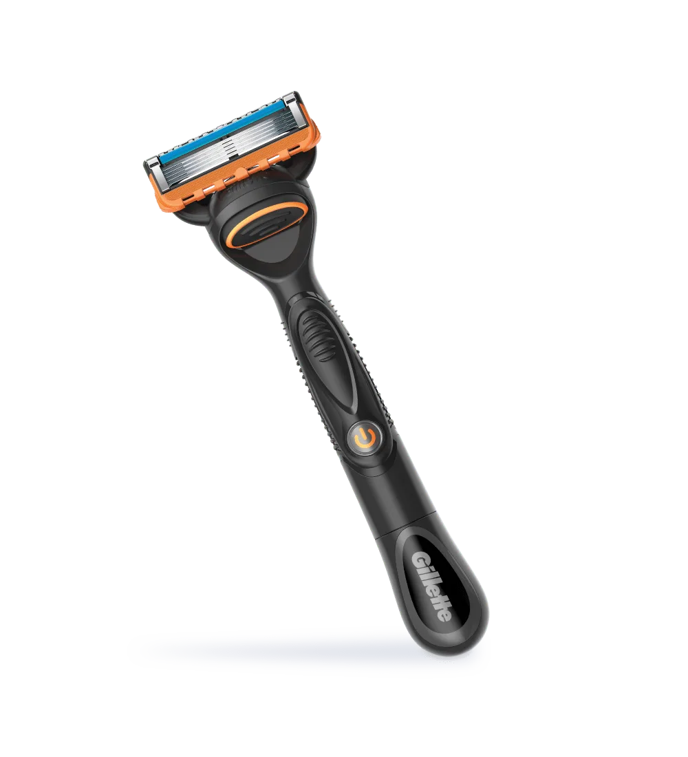Fusion5 Power Men’s Razor, Vibrating Razor | Gillette Saudi Arabia