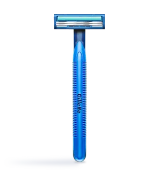 Blue II Plus Disposable Razors glide easily on the skin | Gillette SA