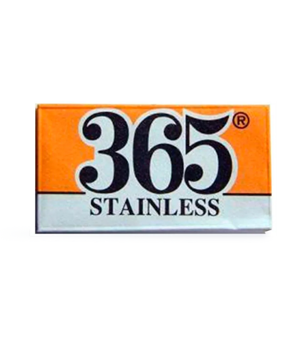 Gillette 365 Stainless Blades, Double Edge Shaving Blades