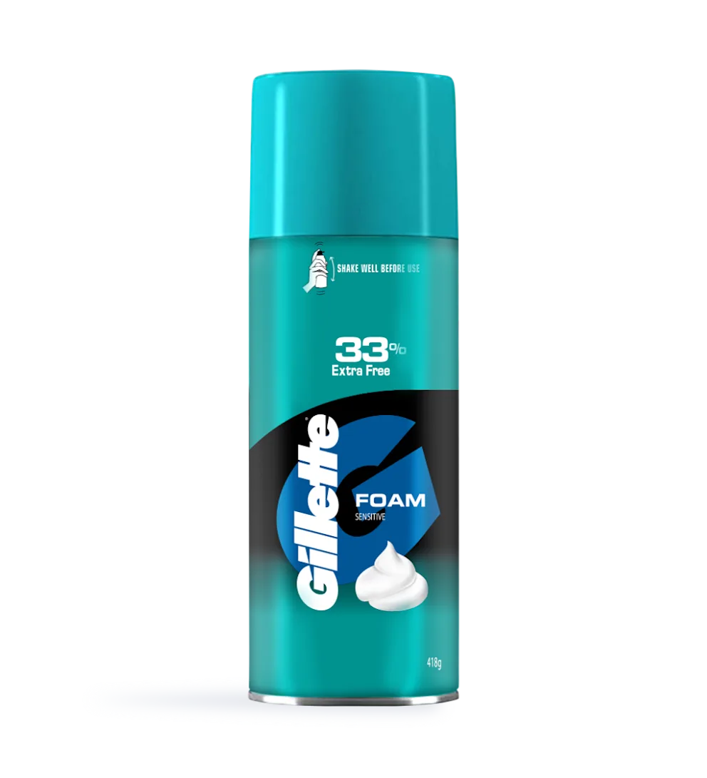 Gillette Foamy Shaving Foam for Sensitive Skin | Gillette IN