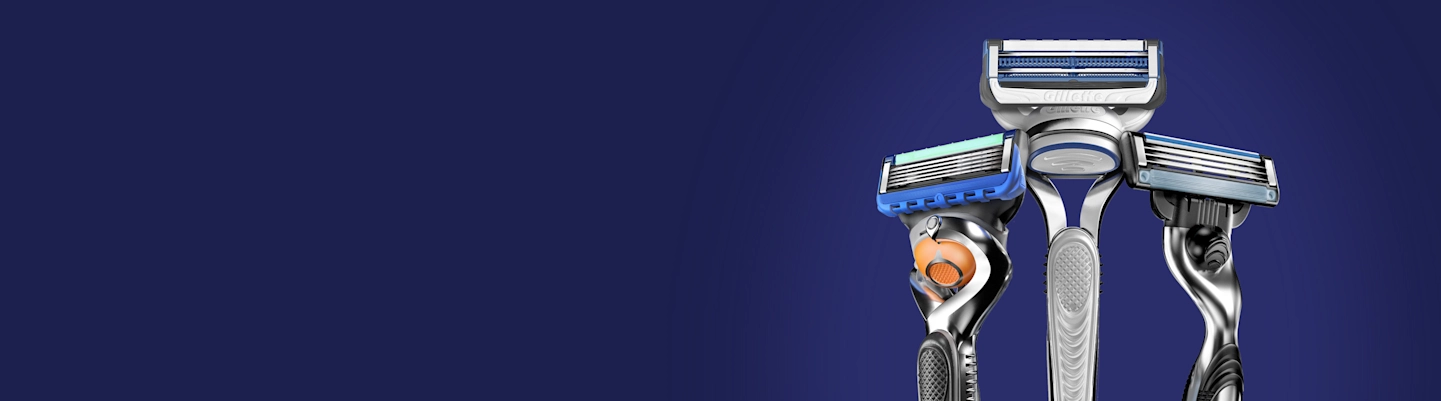 Gillette Razors, Shaving Blades, and Body Care Products for Men