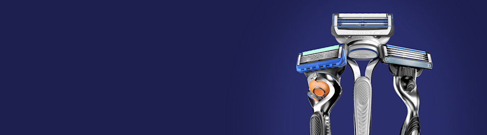 Gillette Razors, Shaving Blades, and Body Care Products for Men