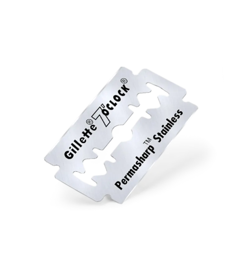 7 O'Clock Super Platinum Double Edge Razor Blades | Gillette IN