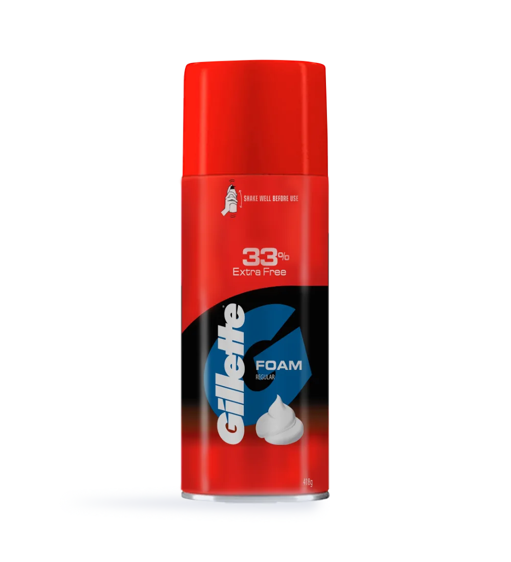 Gillette Classic Foamy Regular Shaving Foam for Men
