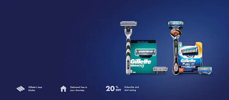 Gillette Club - Pick Your Blades And Start Saving | Gillette India