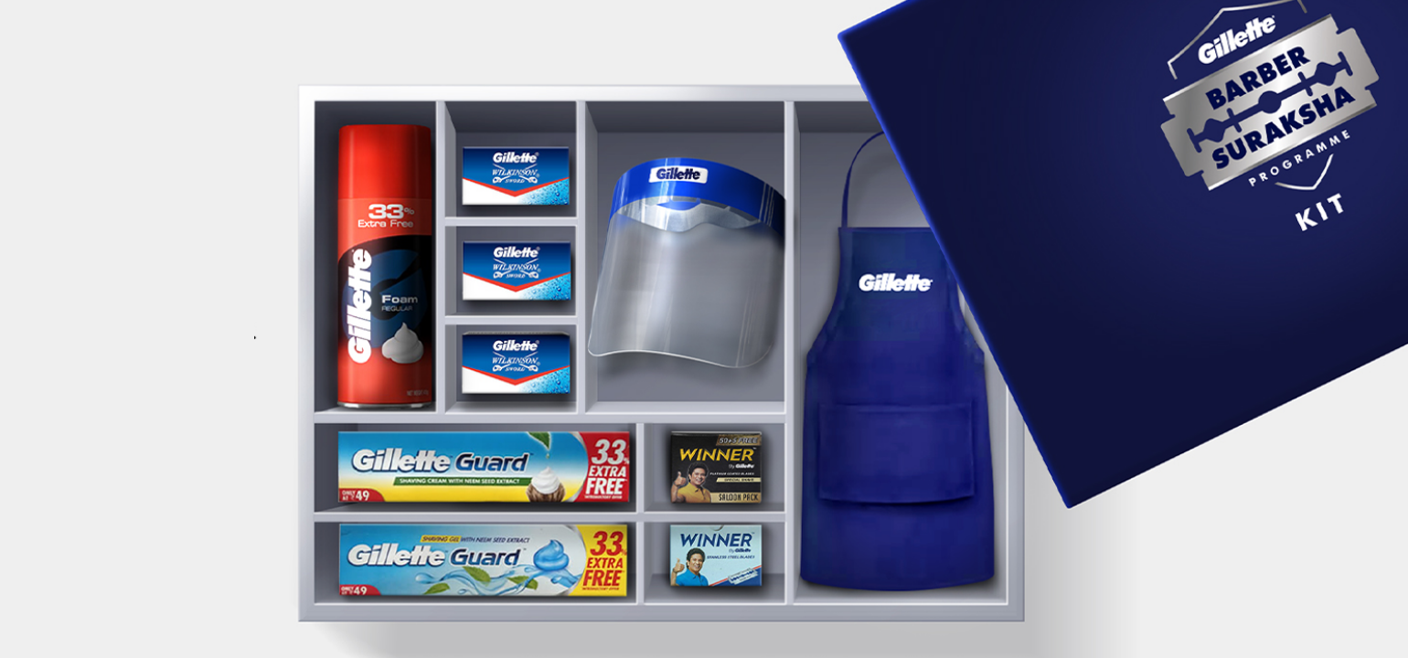 Gillette India's Barber Suraksha Program | Gillette India