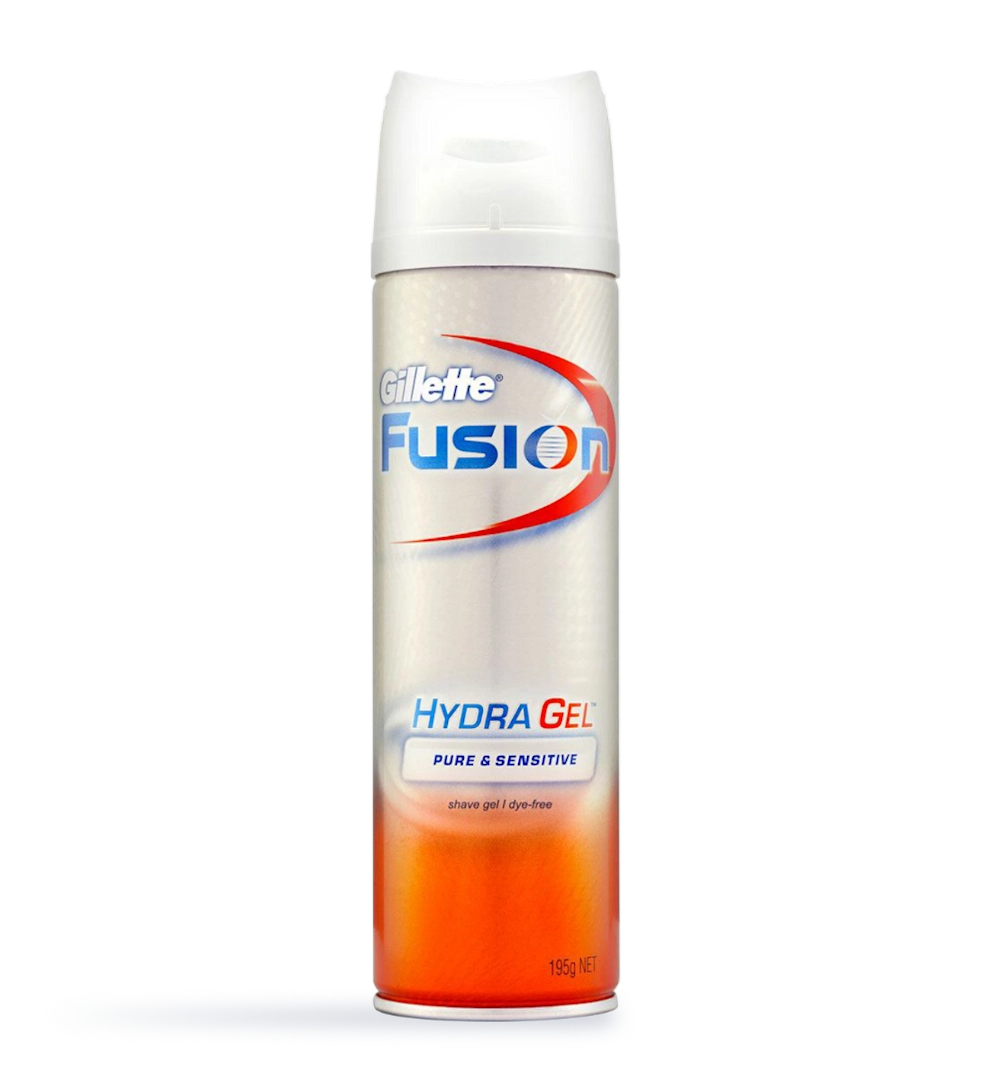 Gillette Fusion Hydra Gel Pure and Sensitive Shaving Gel for Men