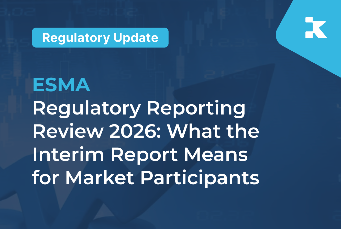 KOR | ESMA Regulatory Reporting Review 2026: What the Interim Report ...