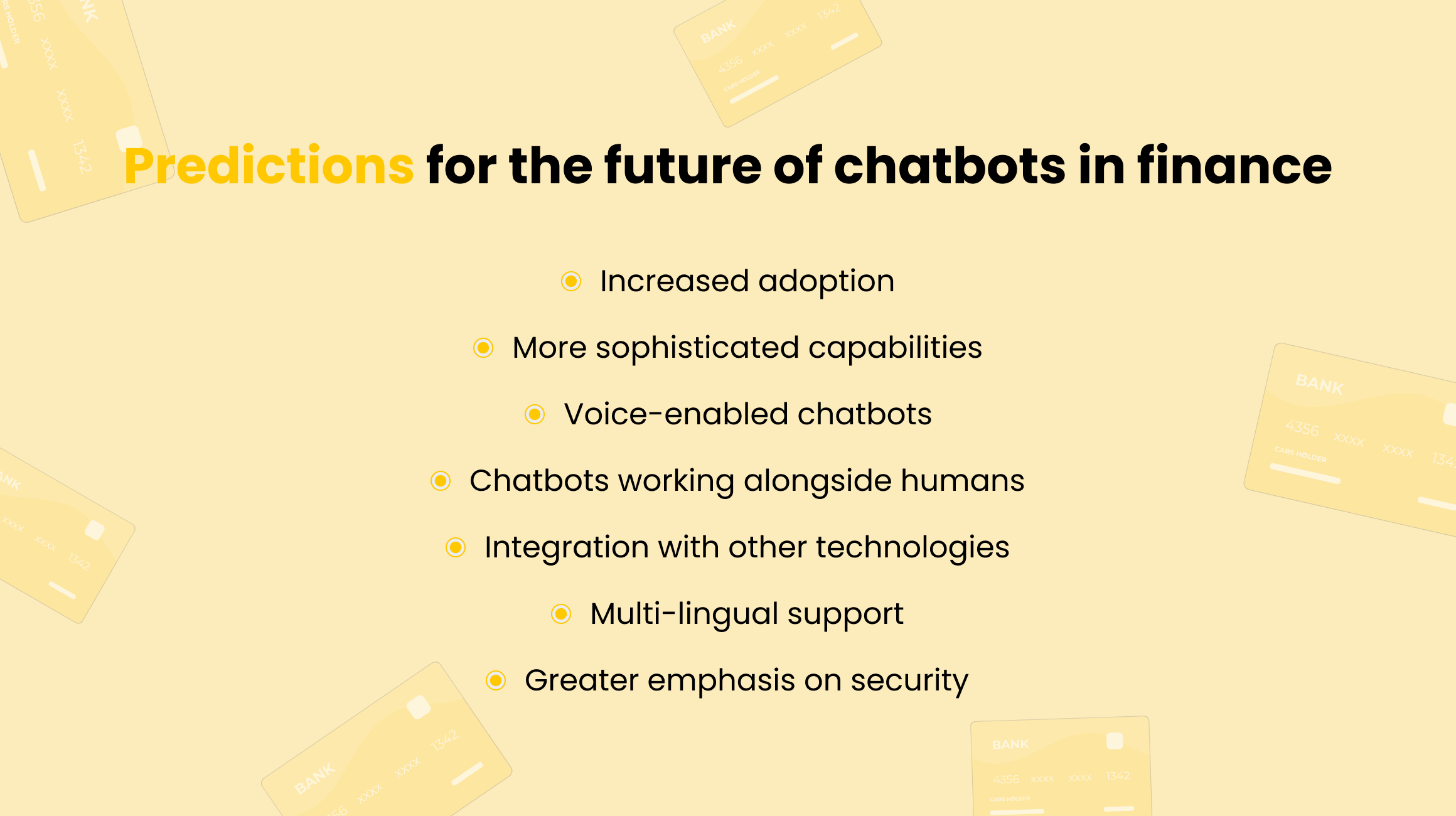 Chatbots in Finance [Benefits, Examples, Future] | Yellow
