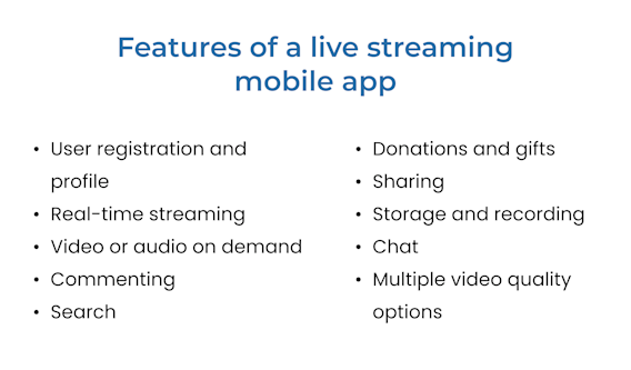 How to Build a Live Streaming Mobile App | Yellow