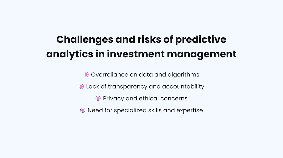 Predictive Analytics in Investment Management | Yellow