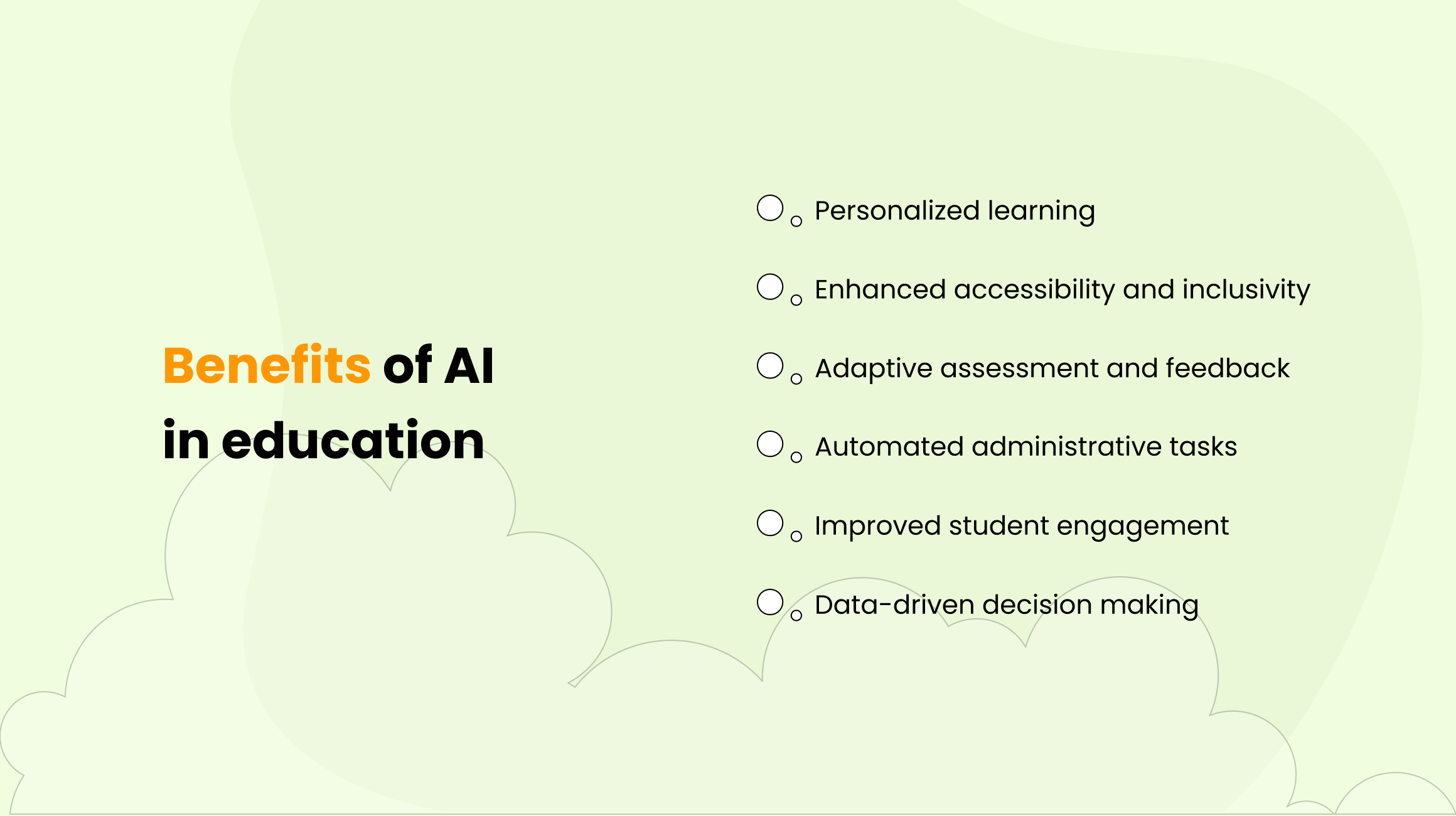 AI In Education Sector: Benefits, Use Cases, The Future | Yellow