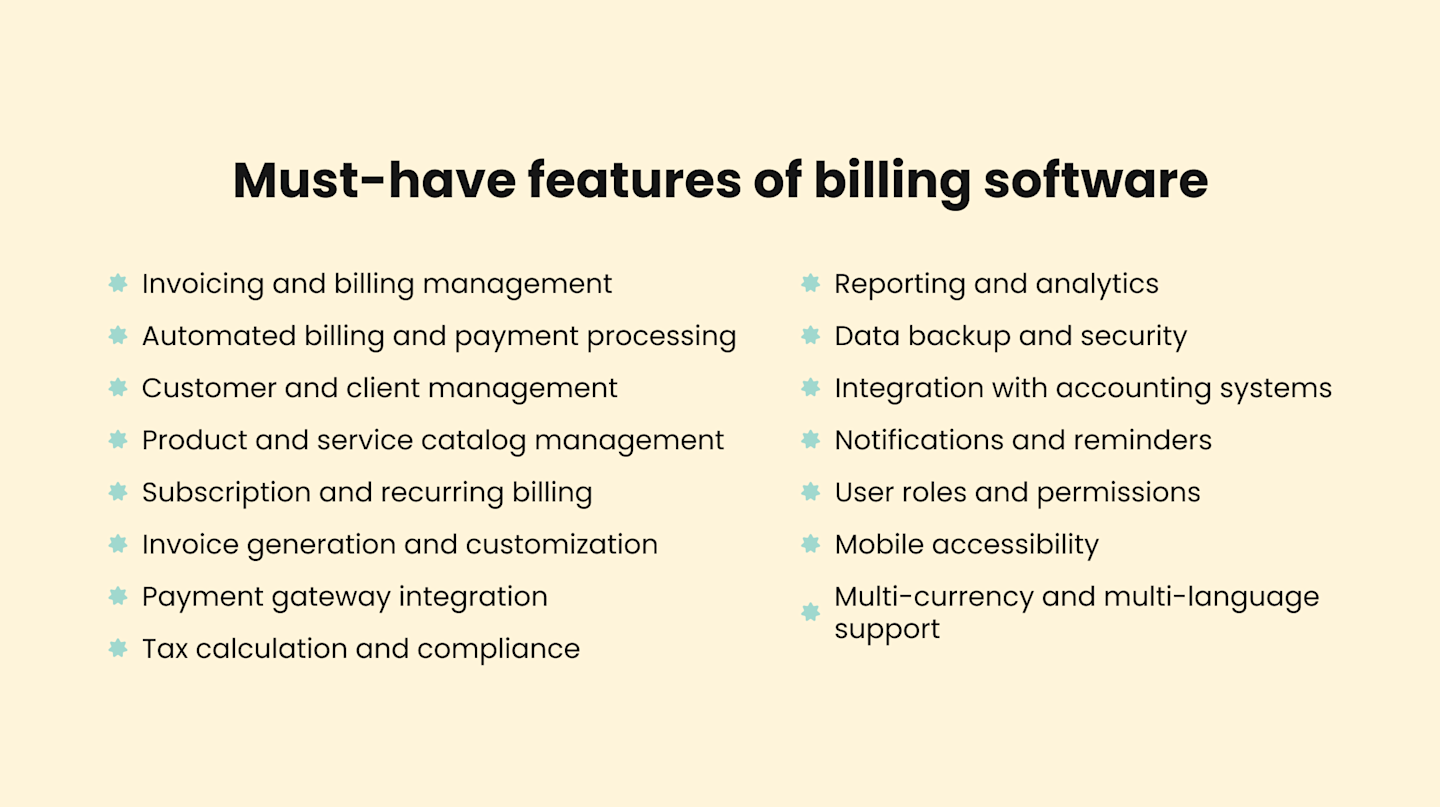 How to Create Billing Software: Benefits, Key Features, Main Steps ...