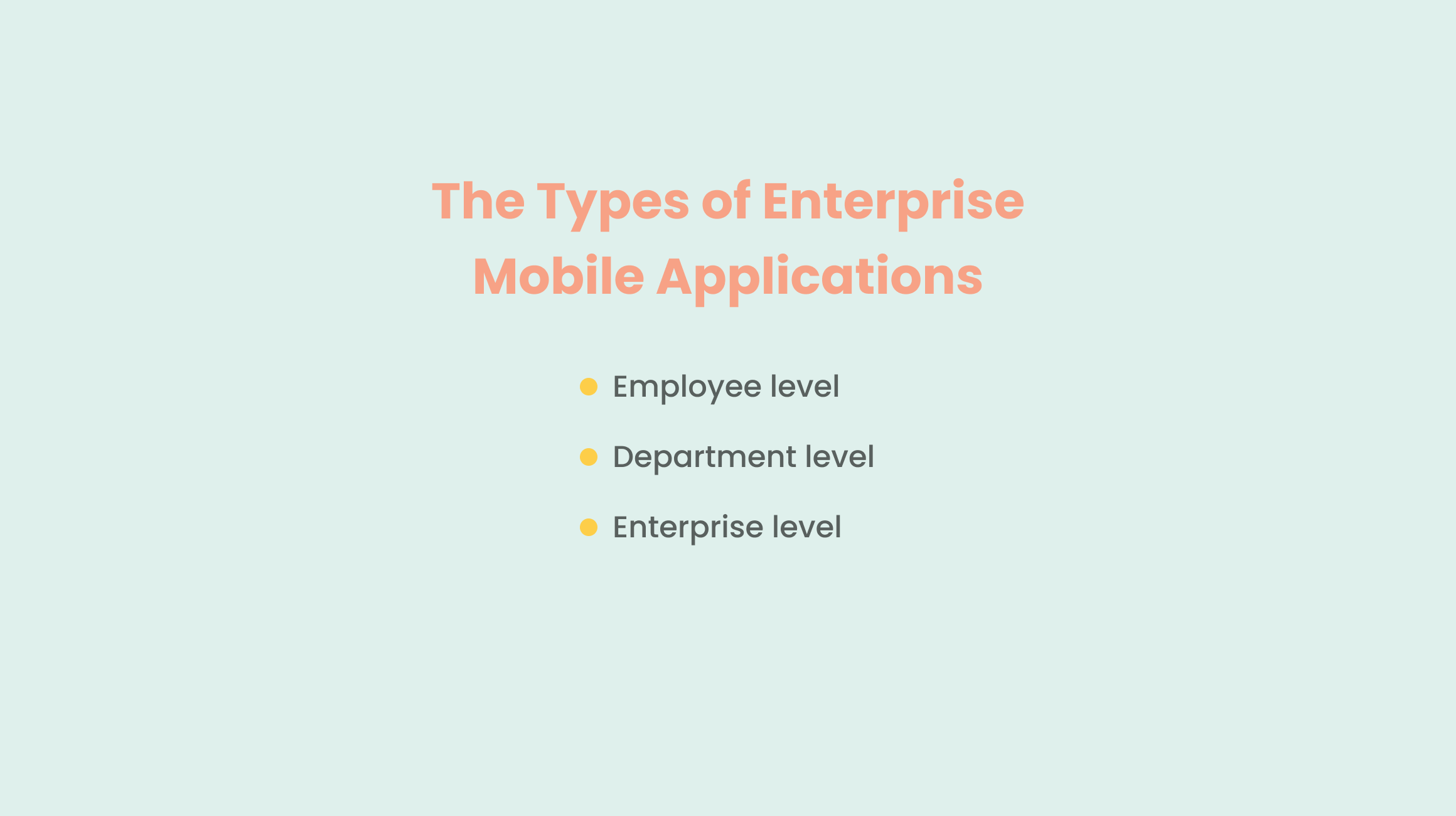 Enterprise Mobile Application Development: Full Guide | Yellow