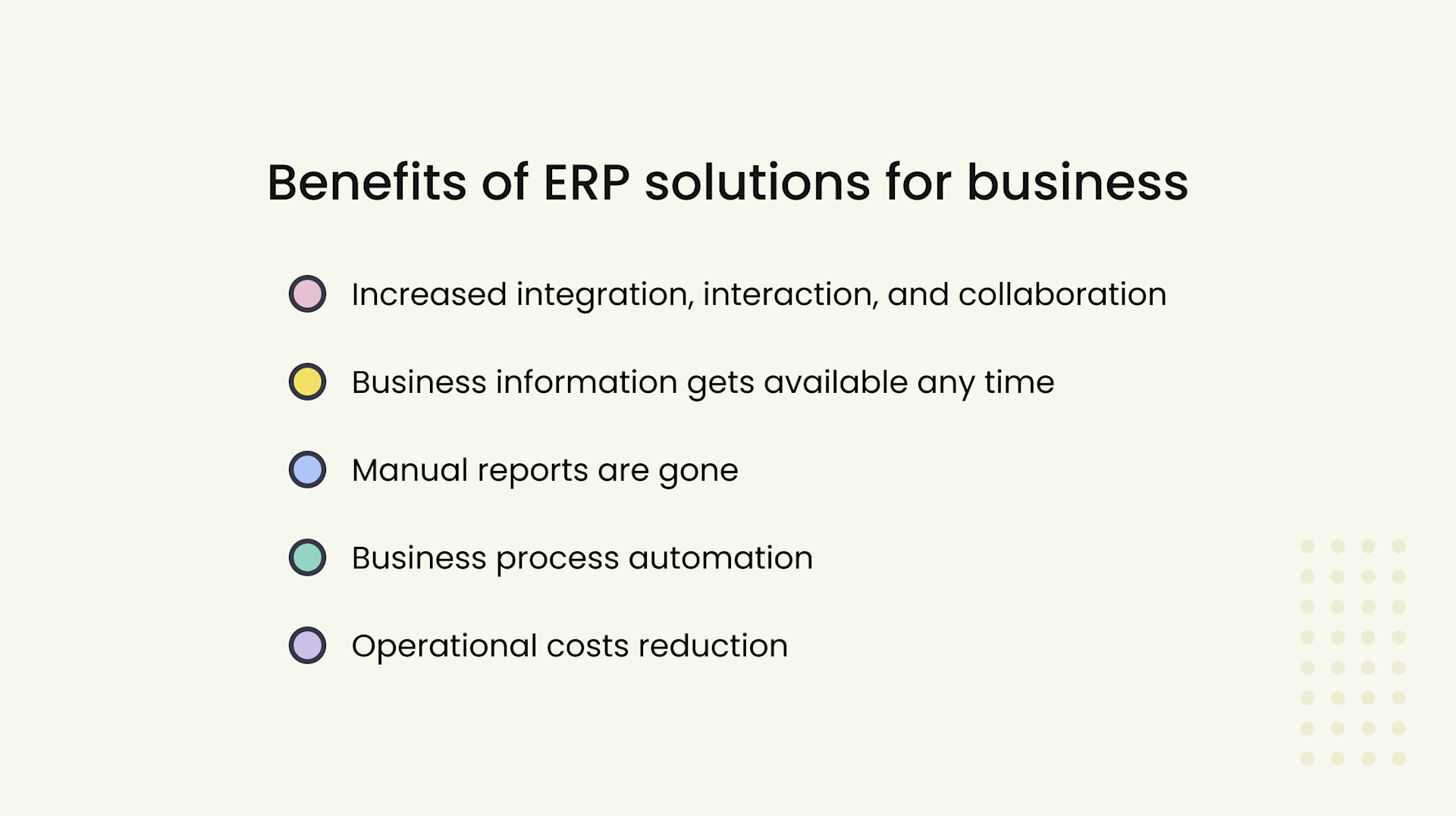 How to Build Your Own ERP System | Yellow