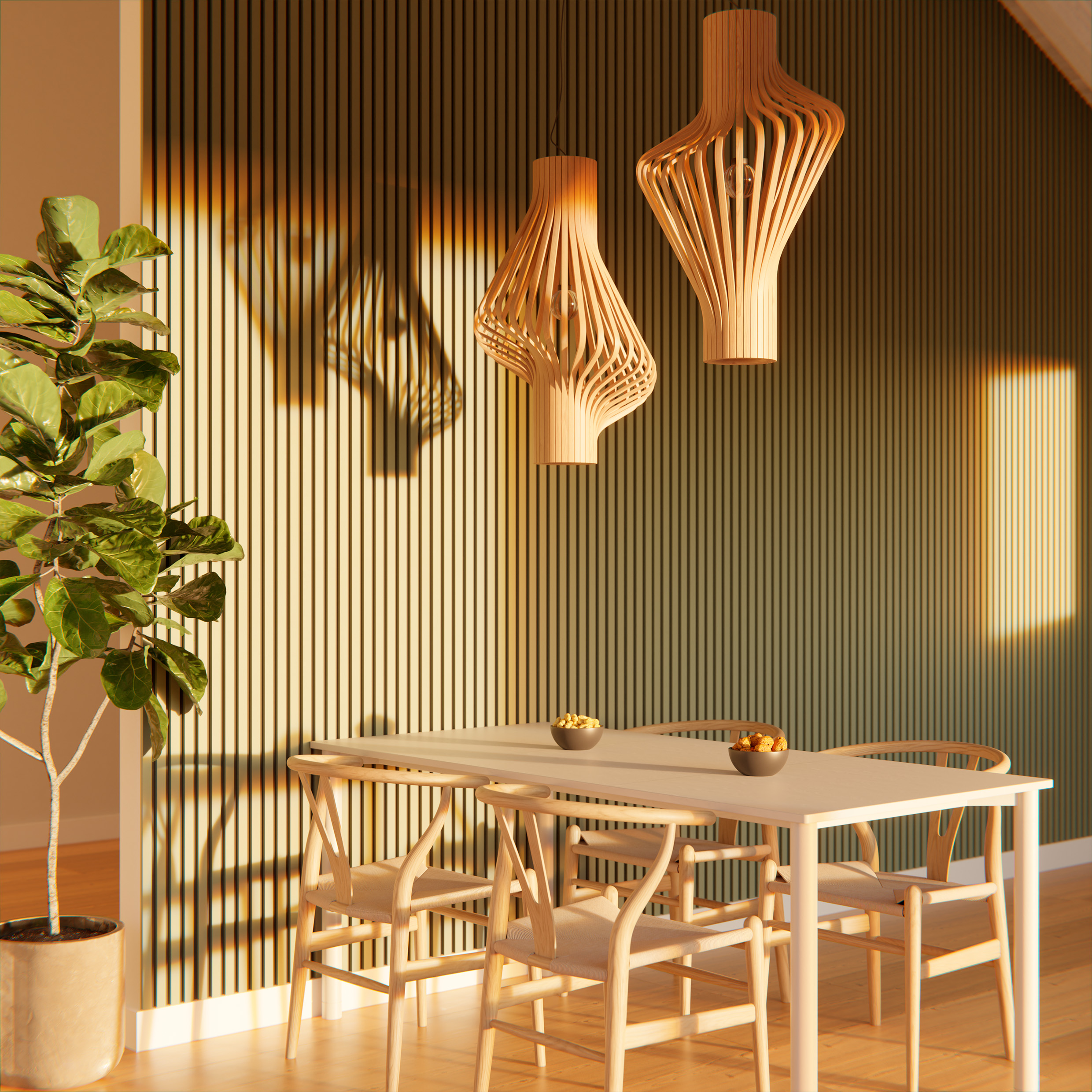 Linoleum panels By Venø