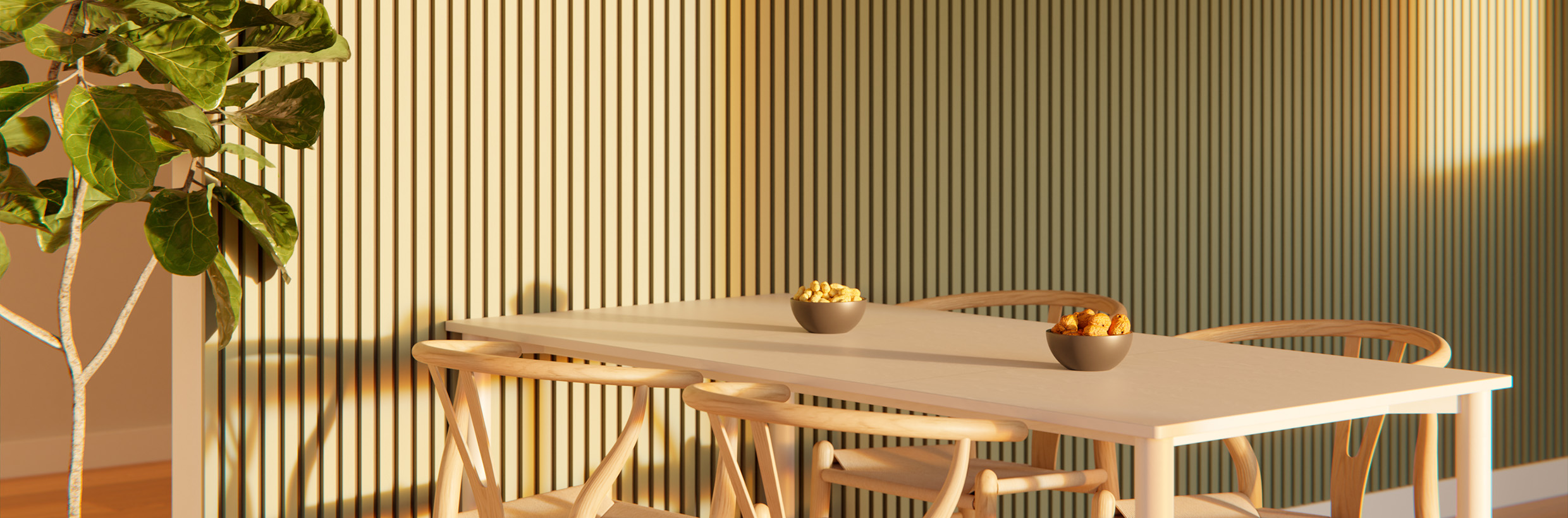 Linoleum panels By Venø