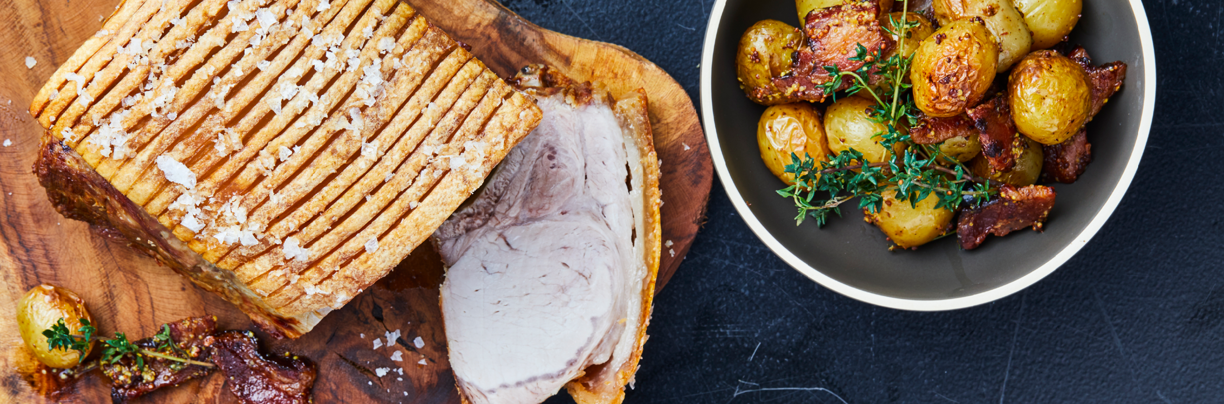 Flæskesteg på grill med tilbehør | Se opskrift her! ⇒ | XL-BYG