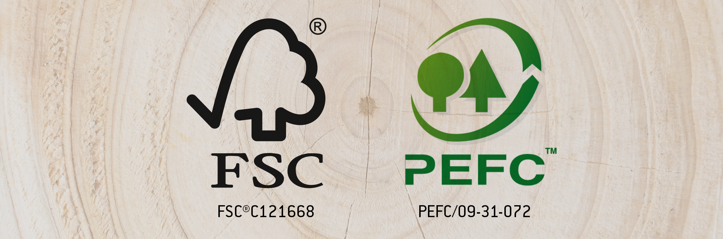 Øget efterspørgsel på FSC®- og PEFC™-mærket træ