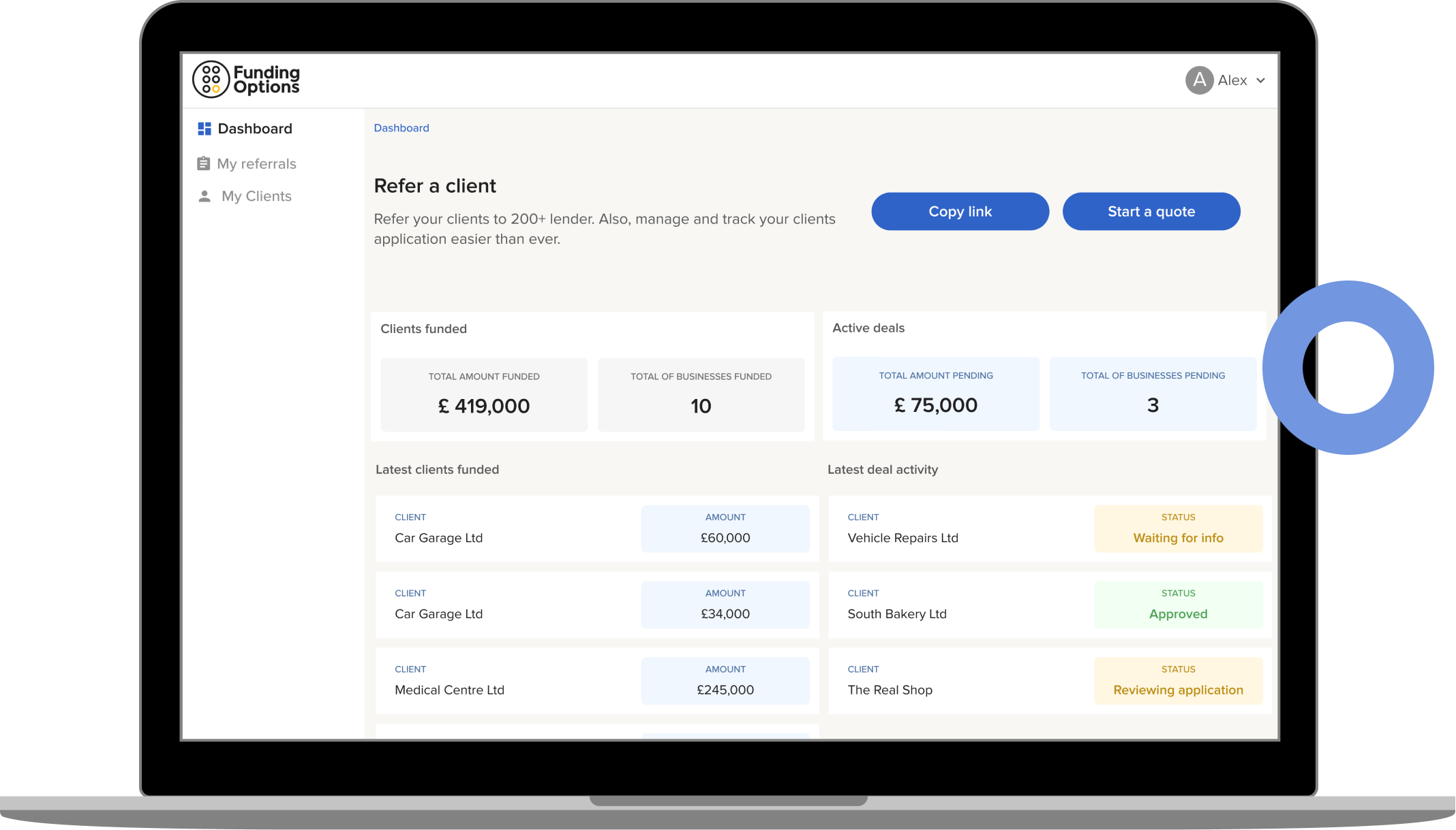 Tide | Funding Options