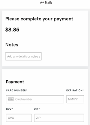 Process a transaction with the GoDaddy mobile app | Poynt Card Reader ...