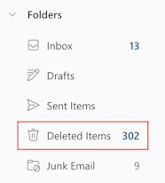 Restore A Deleted Message In Outlook Microsoft 365 From GoDaddy