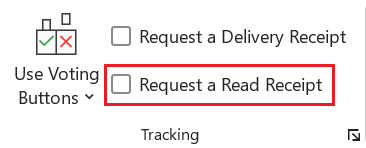 Request a read receipt in Outlook | Microsoft 365 from GoDaddy - GoDaddy Help US