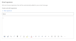 Add An Email Signature In Outlook On The Web Microsoft 365 From 