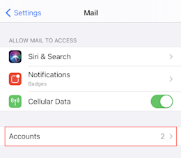 Add My Professional Email To Mail On IPhone Or IPad Professional Email GoDaddy Help US
