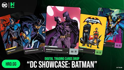 All About the “DC Showcase: Batman” Digital Trading Cards Collection