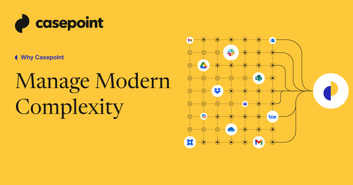 Why Casepoint | Secure, AI-Powered Unified eDiscovery Platform | Casepoint