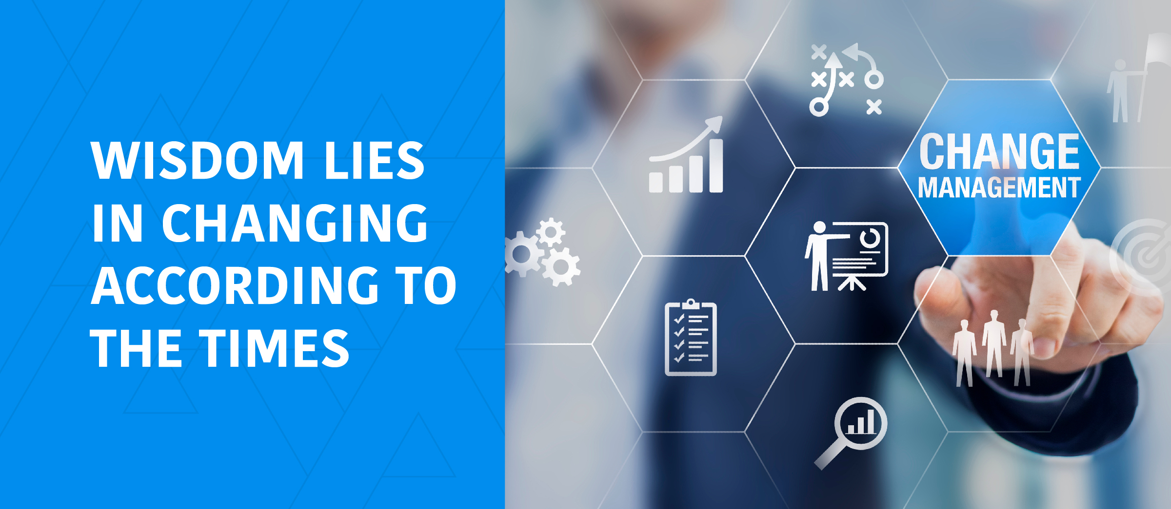 “No change, please!...We accept the change, in fact it is necessary ...