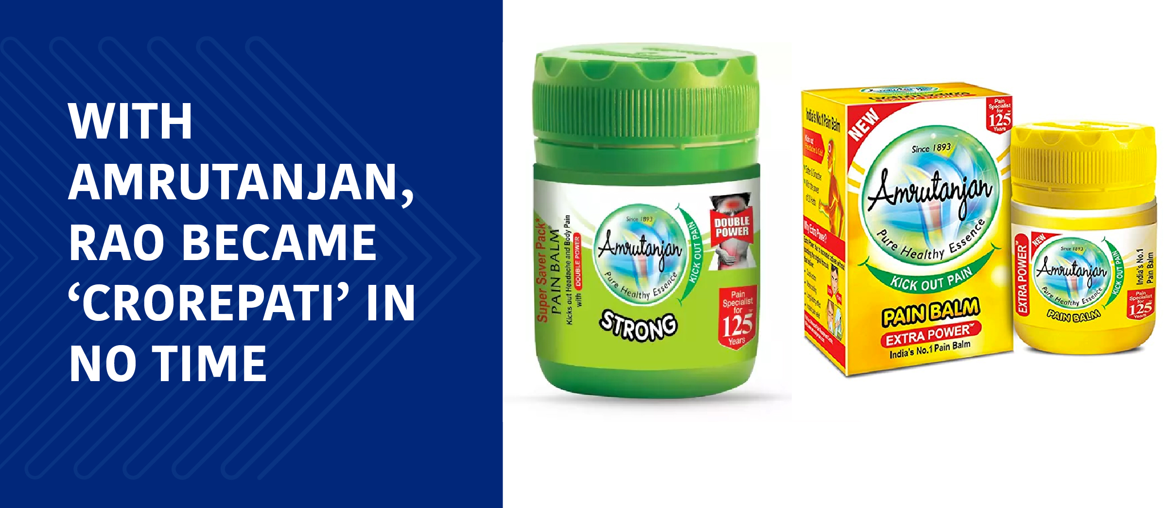 ‘Amrutanjan’ bottle from 10 annas to a 400 crore business! | यशस्वी उद्योजक