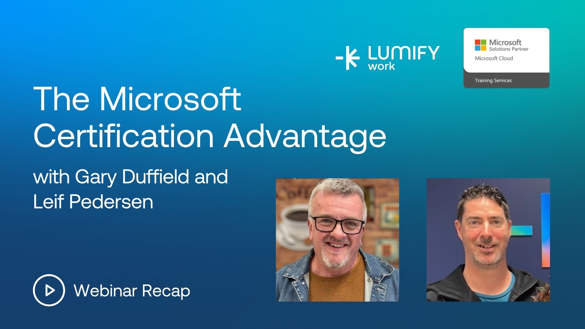 Microsoft Certification Webinar & Paths | Lumify Work