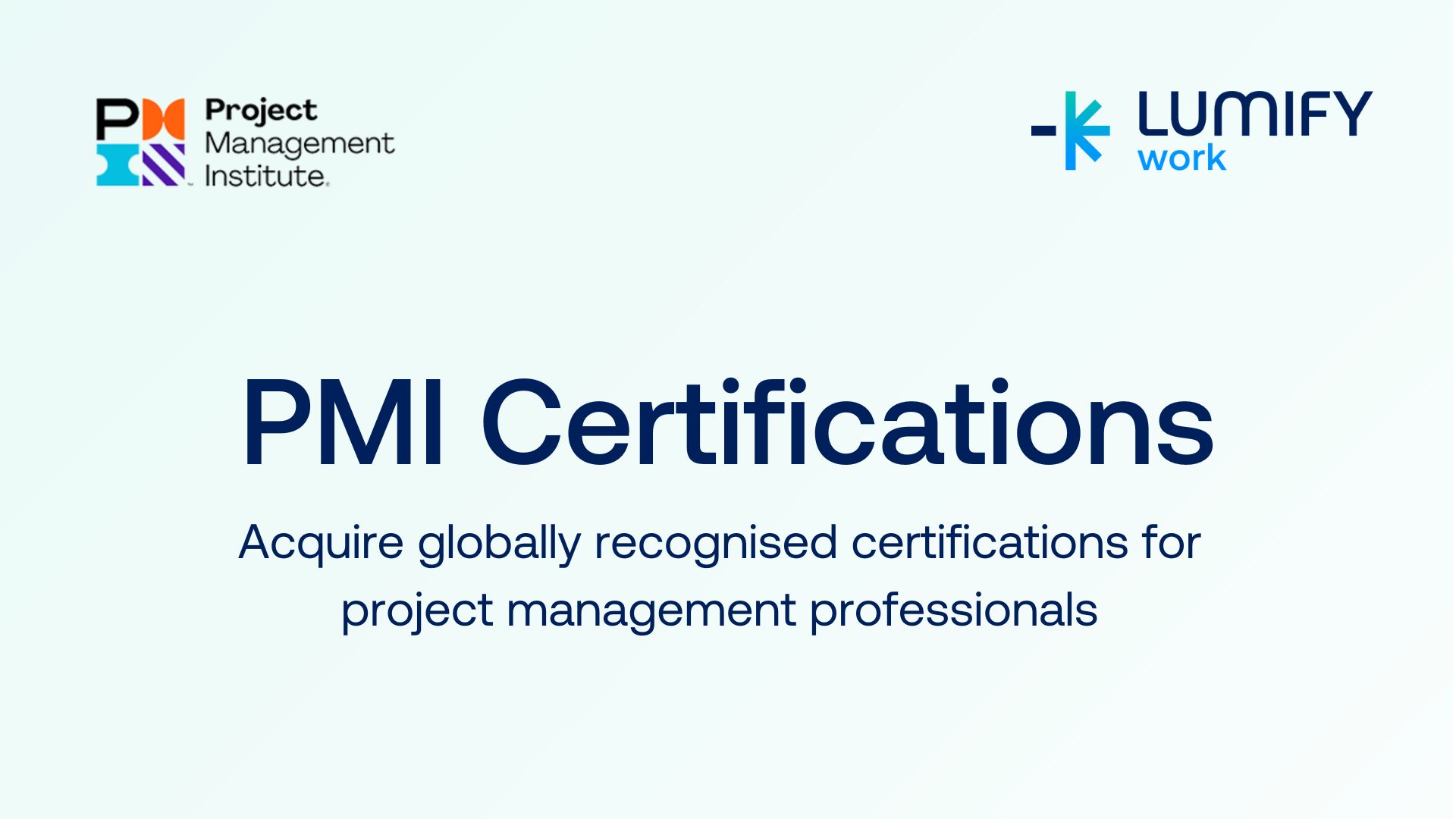 PMI Certifications | Skill Up in Project Management