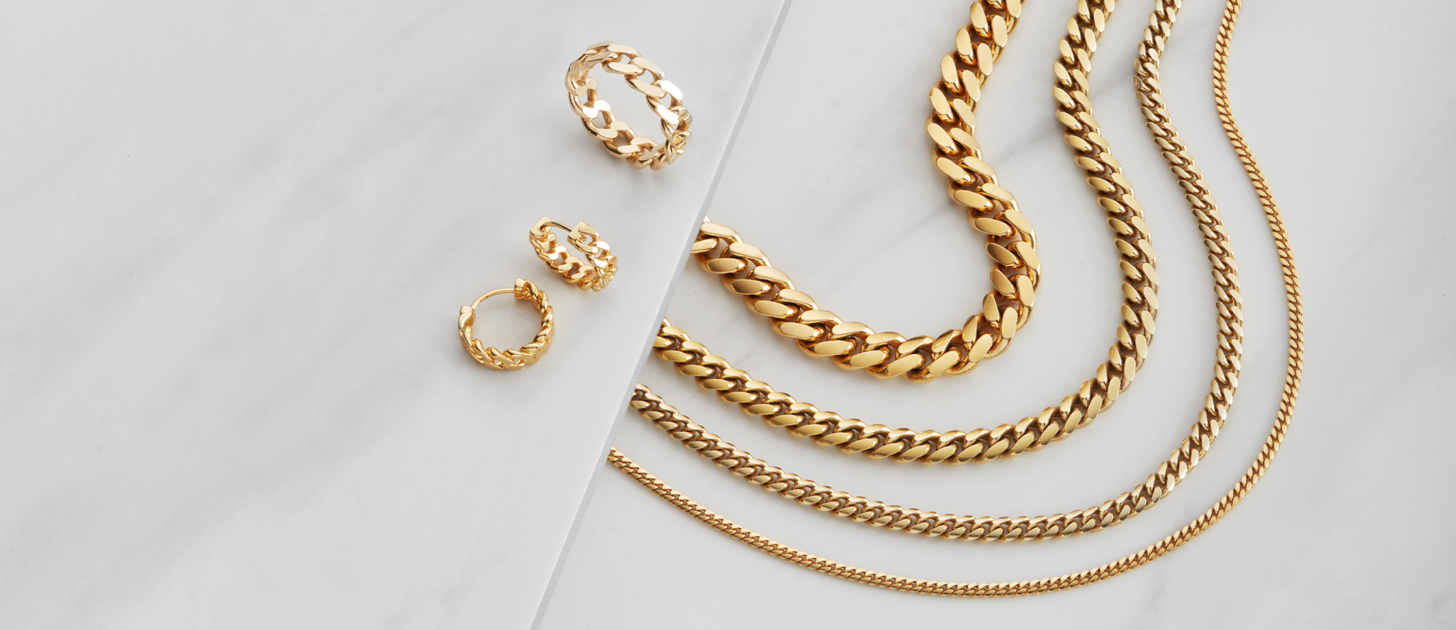 Men's Cuban Link Chains | Cuban Chain, Bracelet, and Earring Styles ...