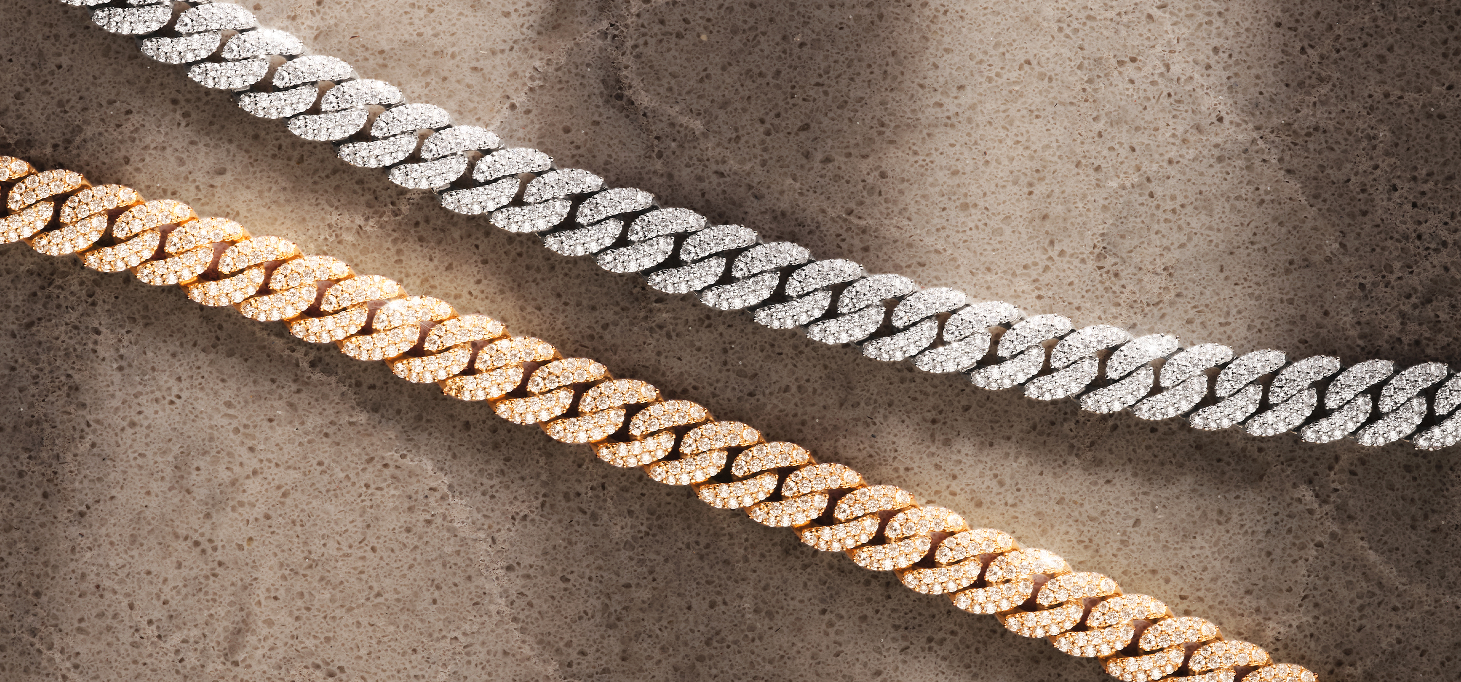 Men's Iced Out Chains - Studded Chains For Men - JAXXON