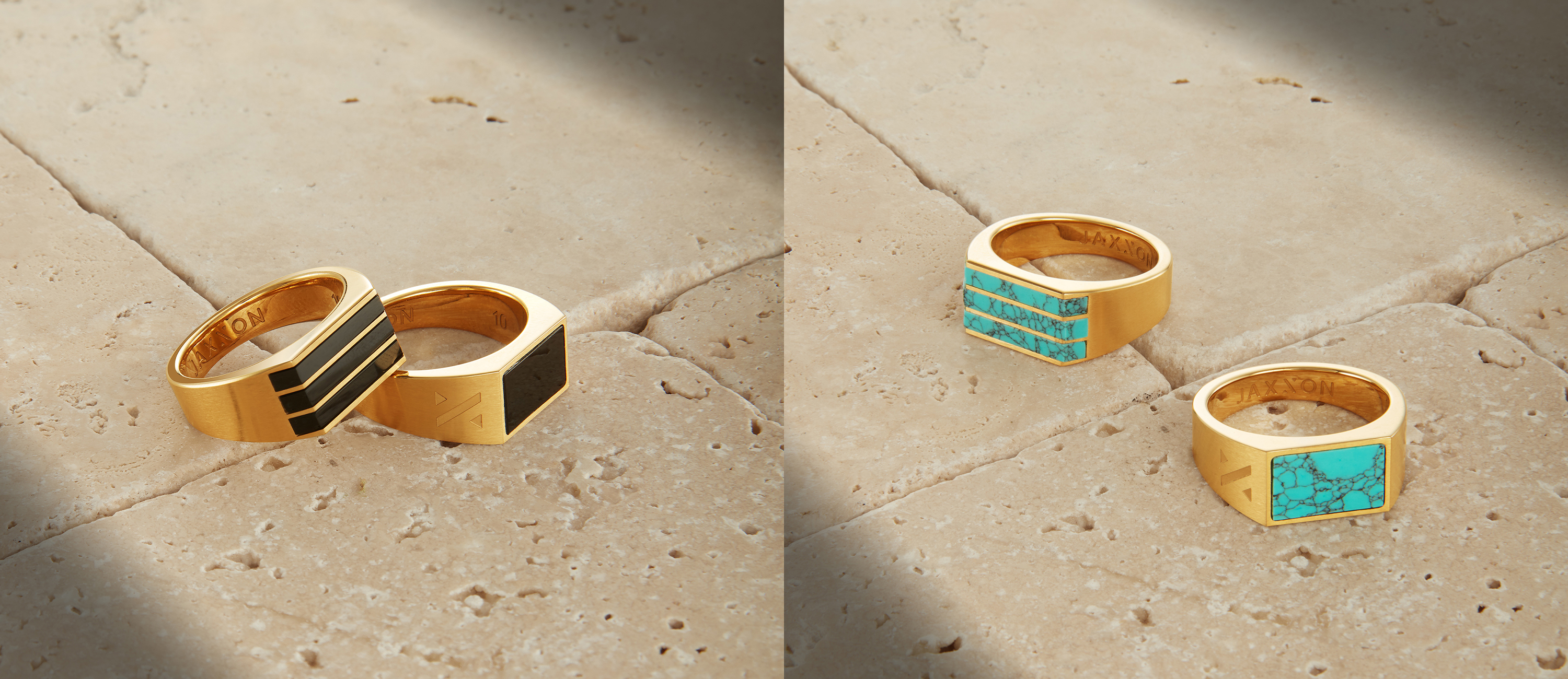 Men's Signet Rings: Gold, Silver, & Gemstone | JAXXON
