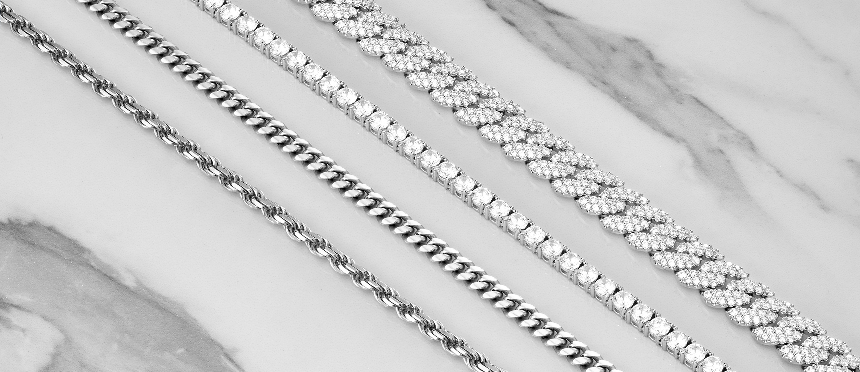 Men's Silver Chains: Sterling Silver Chains | JAXXON