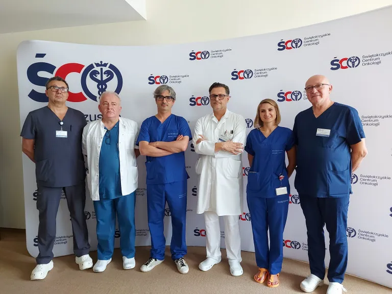 W ŚCO wykonano pierwszą w Polsce robotyczną lobektomię metodą Uniportal ...