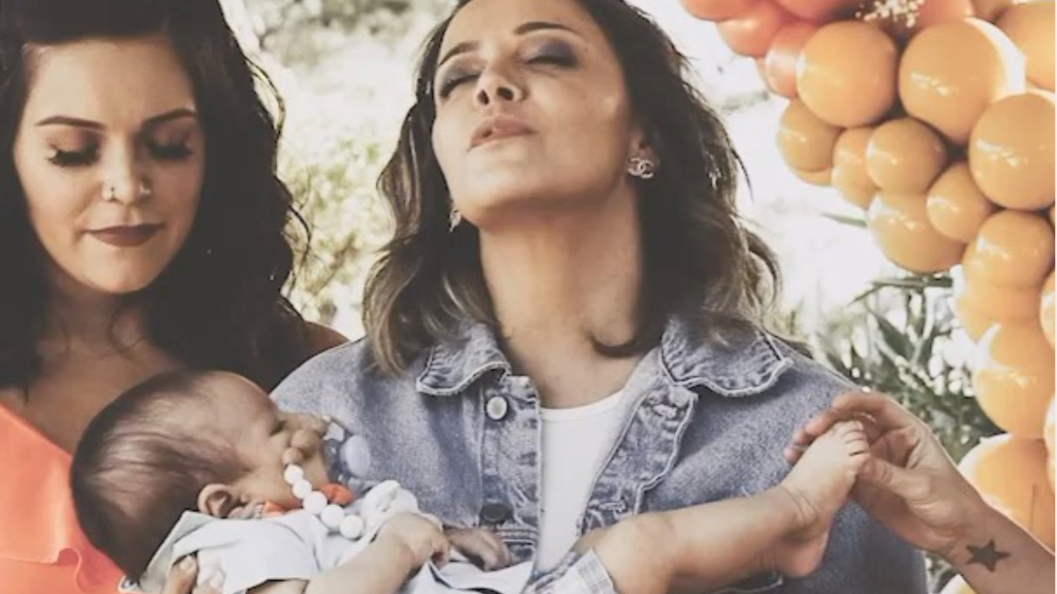 Todo sobre la emotiva presentación del bebito de Jacqie Rivera a Dios ...