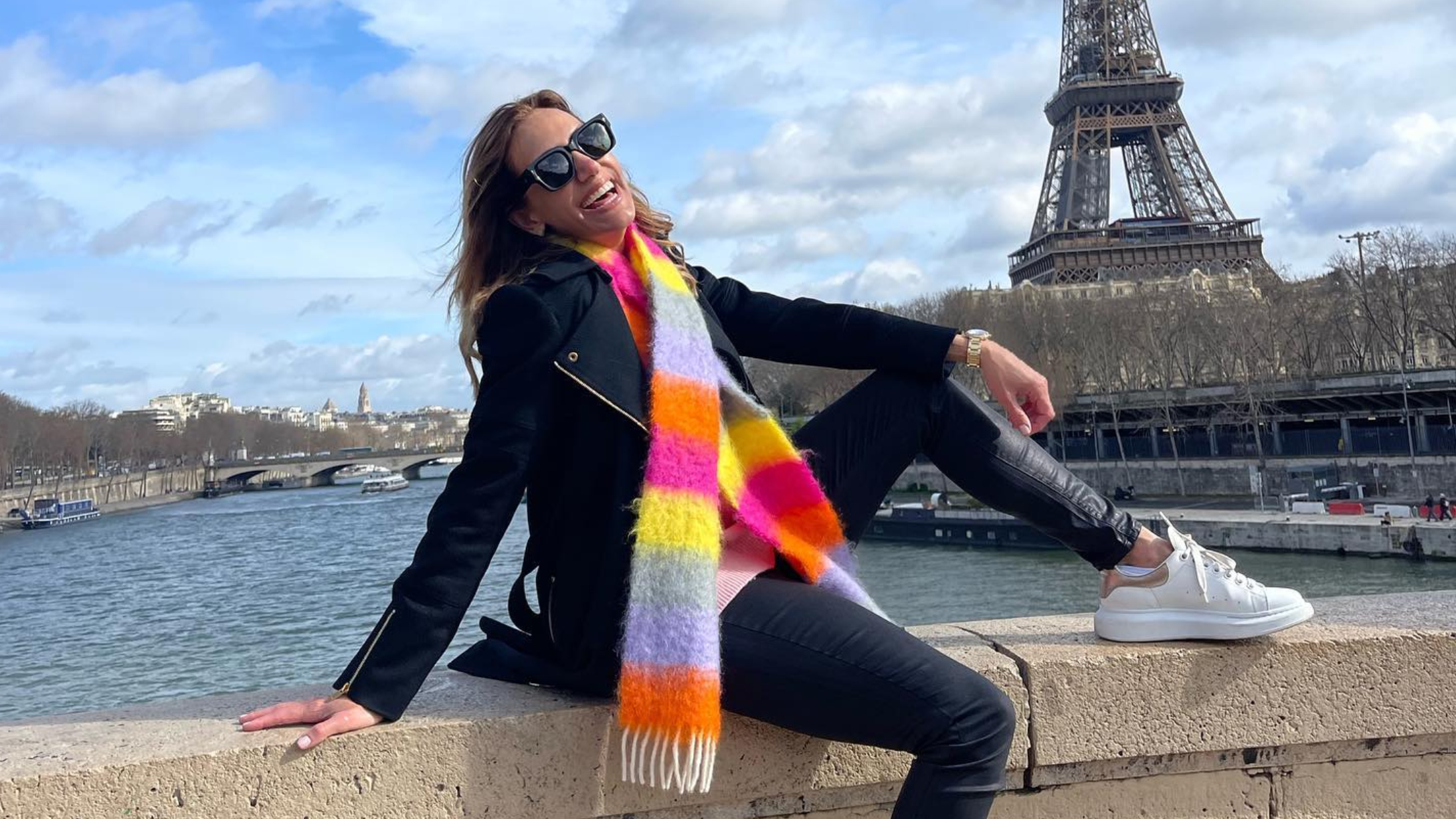 Lili Estefan celebra sus 56 años con fabuloso viaje a París, muy bien ...