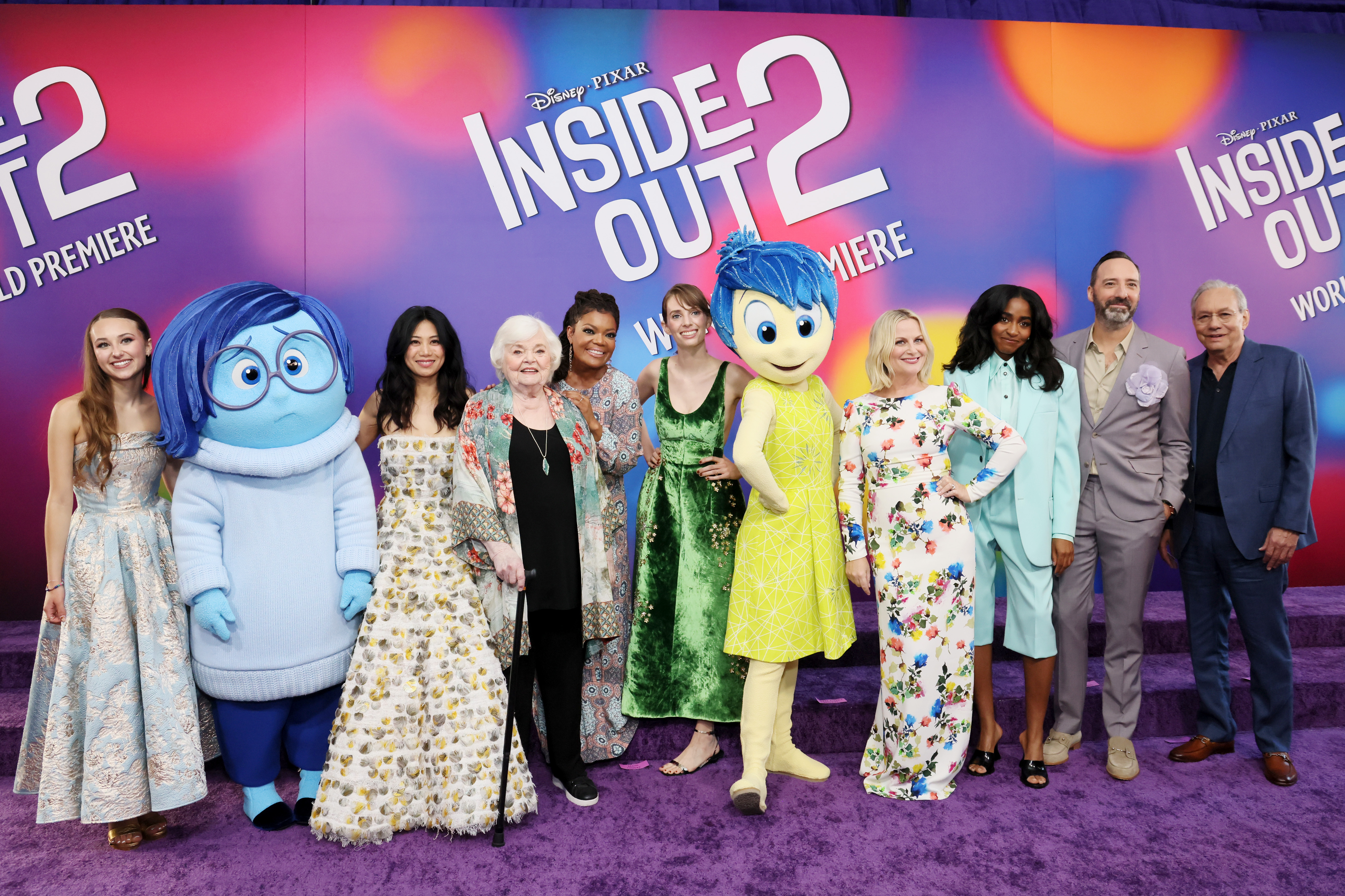 Cast of 'Inside Out 2' attends world premiere in Los Angeles—see all ...