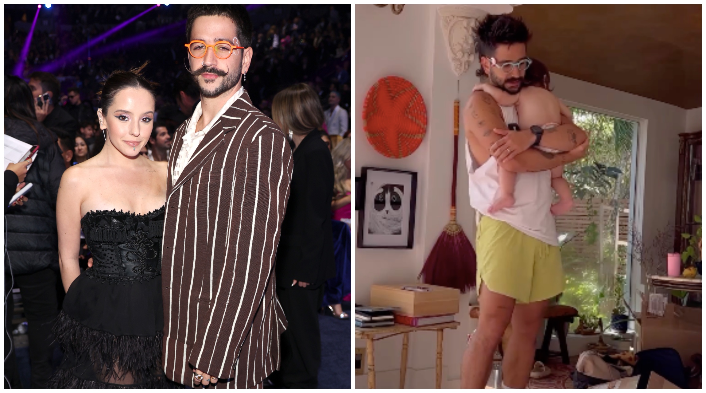 Evaluna se derrite de amor y comparte tierno video inédito de su hijita Índigo con Camilo ...