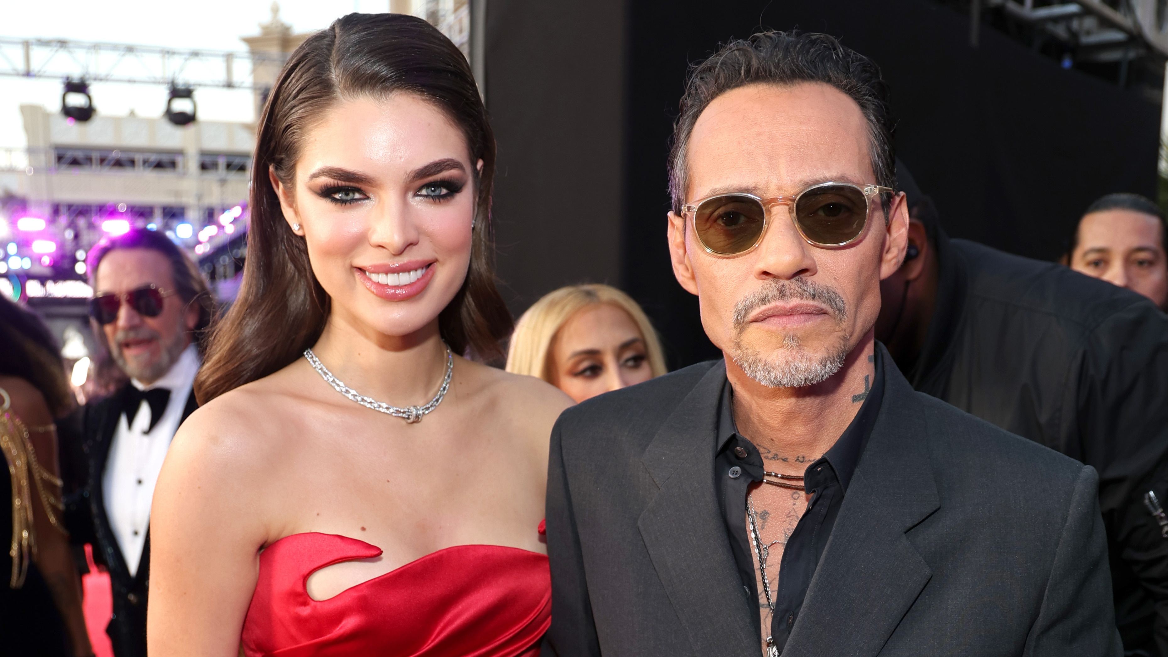 Nadia Ferreira y Marc Anthony bautizan a su bebé y dan a conocer las ...