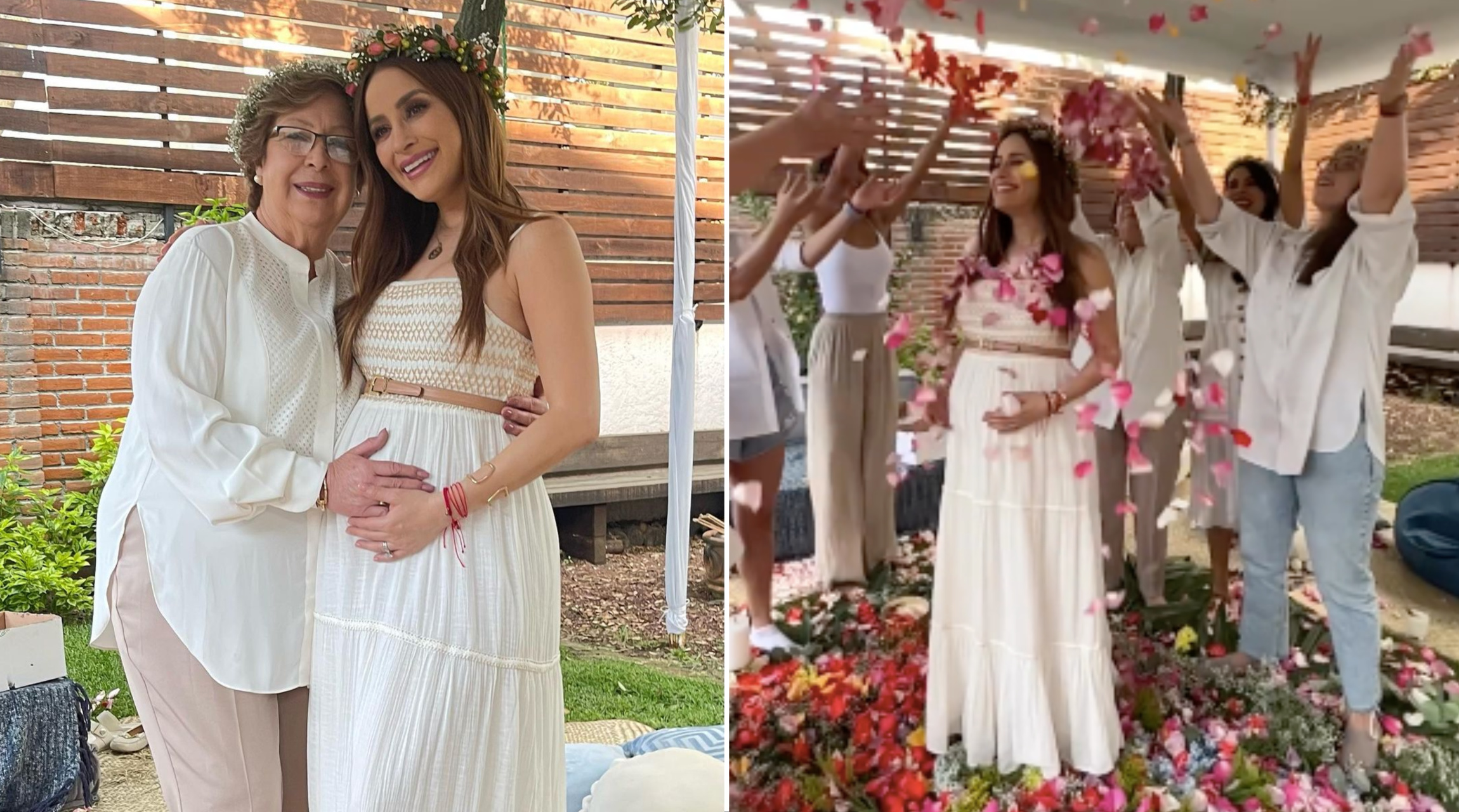 Cynthia Rodríguez, esposa de Carlos Rivera, celebra emotivo blessingway ...